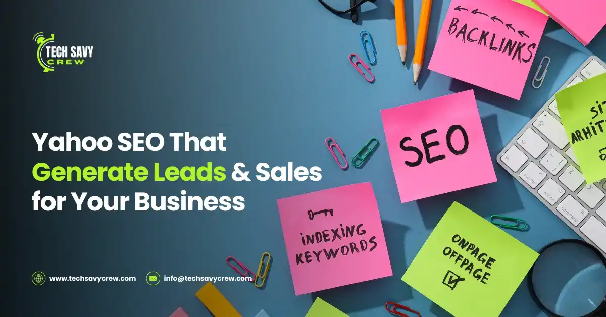 Yahoo SEO Services to Increase Your Website Ranking